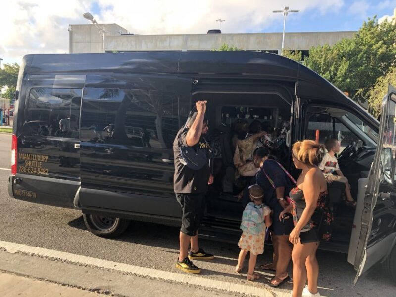 Ft. Lauderdale Airport Shuttle to Miami Port/Hotel Van14pax - The Experience: What to Expect