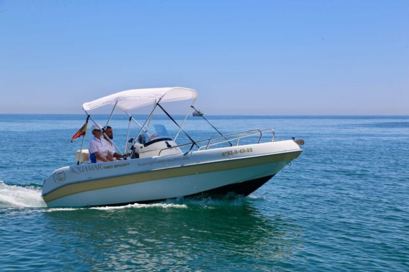 Fuengirola: 1- to 4-Hour Boat Rental - No License Needed - Key Points