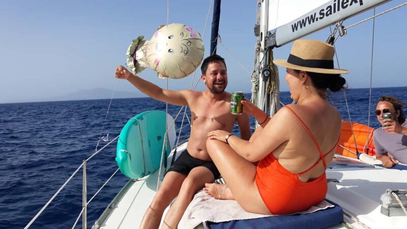 FUERTEVENTURA: CORRALEJO PRIVATE SAILING TOUR AROUND ISLA DE LOBOS - Key Points