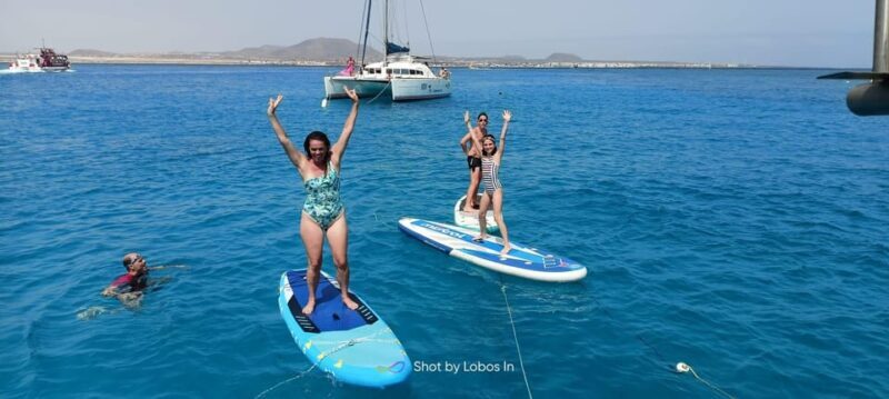 Fuerteventura: PRIVATE Catamaran All Inclusive Lobos in - Key Points