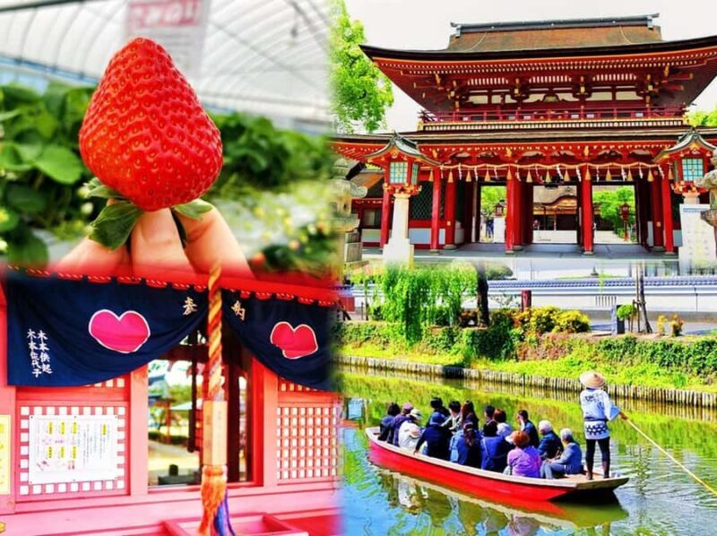 Fukuoka: Strawberry Picking, Koiki Shrine & Yanagawa Tour - What Makes This Tour Stand Out?