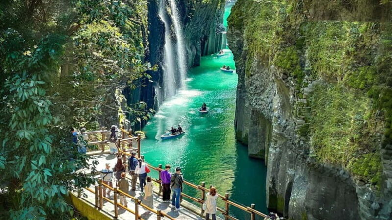 Fukuoka: Takachiho Gorge & Scenic Railway One Day Tour - The Myth & Ritual at Amano Yasugawara Shrine