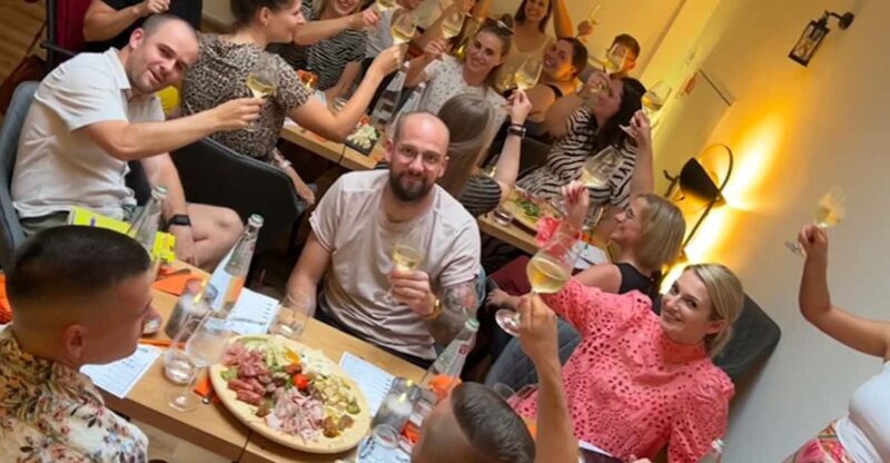 Fulda: Guided wine tasting with wines and wine accompaniments - Key Points: