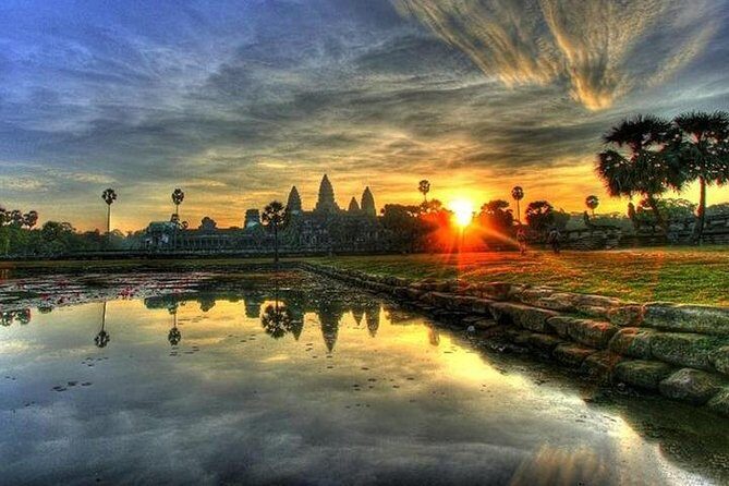 Full Day Angkor Wat with Sunset by Tuk Tuk - Angkor Wat: The Crown Jewel at Sunset