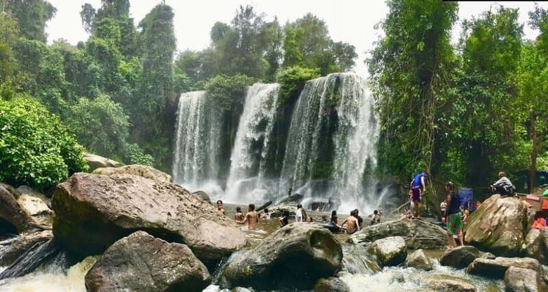 Full Day Banteay Srei & Waterfall & Beng Mealea Tour - Key Points
