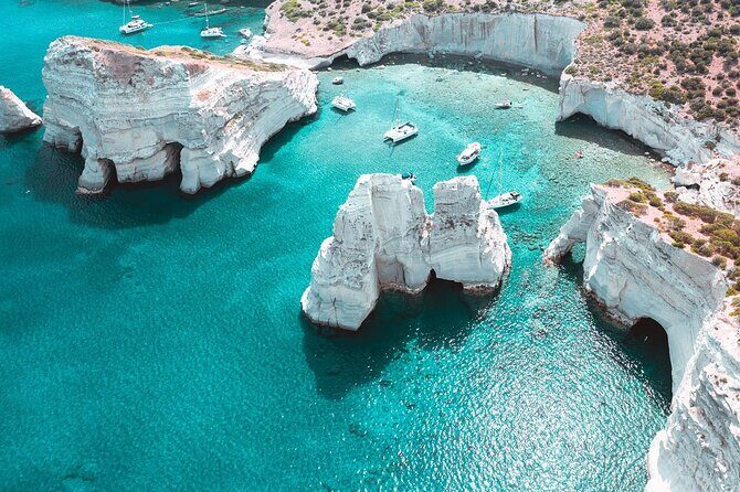 Full Day Boat Tour Around Milos and Poliegos - The Itinerary in Detail: What to Expect