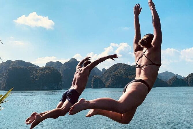 Full Day Boat Tour Cat Ba to Lan Ha Bay in Less Touristy Areas - Key Points