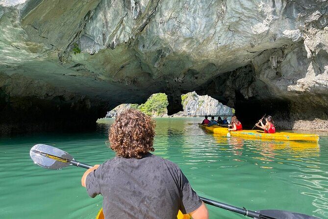 Full-Day Boat Tour to Lan Ha Bay: Dark & Bright Cave, Kayak, Swim - Scenic Return and Final Views