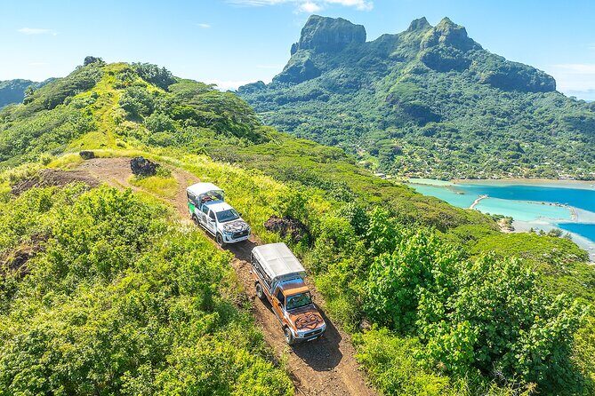 Full Day Combo 4X4 Adventure Tour & Motu FANFAN Pass with Buffet - An Overview of the Bora Bora 4X4 & Motu Adventure