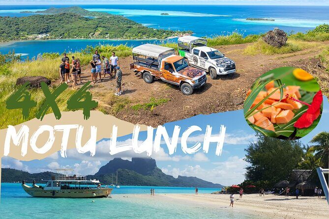 Full Day Combo 4X4 Adventure Tour & Motu FANFAN Pass with Buffet - The Itinerary in Depth