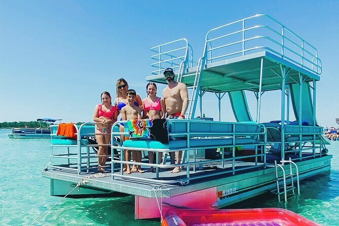 Full Day Double Decker Pontoon Boat Rental- Fort Walton Beach - An Up-Cclose Look at the Experience