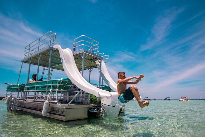 Full Day Double Decker Pontoon Boat Rental- Fort Walton Beach - Detailed Breakdown of the Day