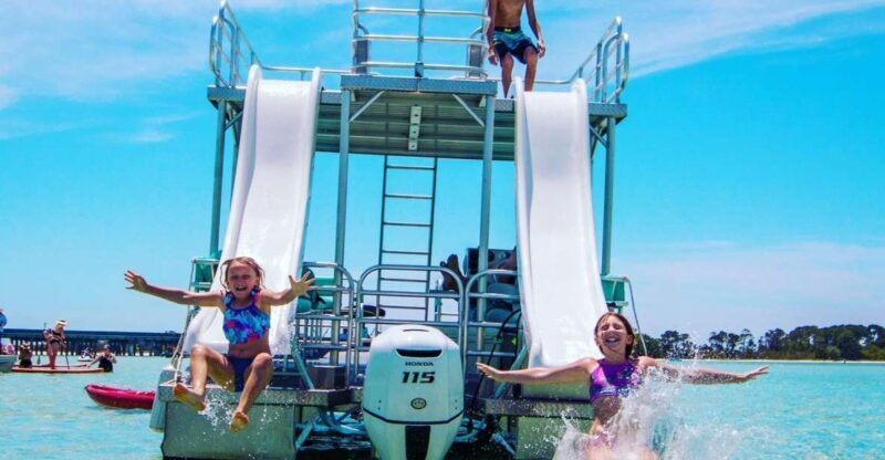 Full Day Double Decker Pontoon Boat Rental- Okaloosa Island - What This Experience Offers