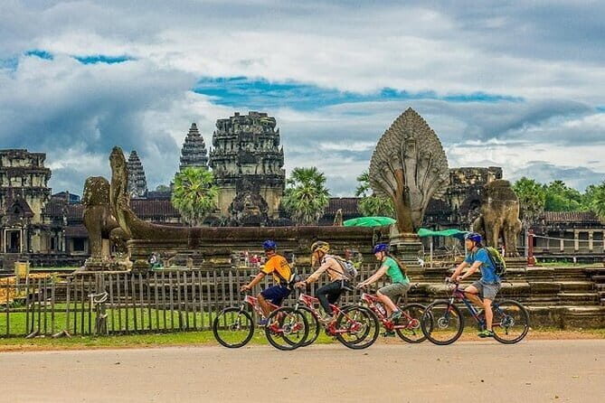 Full-Day Guided Bicycle Tour in Angkor Wat Temple - Key Points