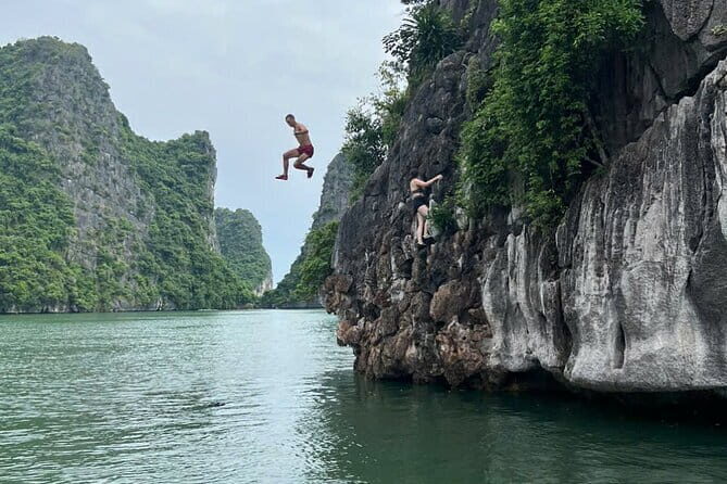 Full Day Guided Tour to Lan Ha Bay with Kayaking, Cliff Jumping - A Hands-On Adventure in Lan Ha Bay: Kayaking, Cliffs, and Climbing
