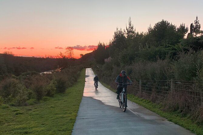 Full Day Guided Waikato River Trail E-bike Tour - An Adventure for Active Travelers and History Buffs Alike