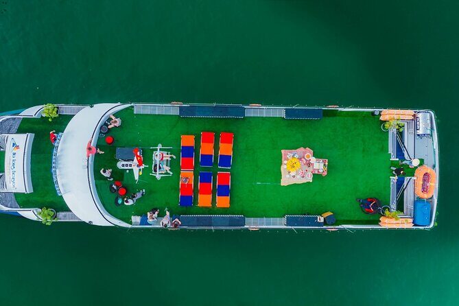 Full-Day Halong Bay 5 Stars Luxury Cruise Tour with Buffet Lunch - Key Points