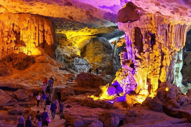Full Day Halong Bay Cruise from Hanoi  Best Selling Tour - The Cruise: Route 2 and Its Highlights