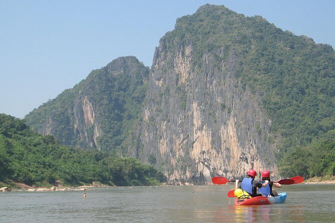 FULL DAY  Kuang Si Waterfall, Kayak on the Nam Ou / Mekong River, Pak Ou Caves - An Overview of the Tour Experience