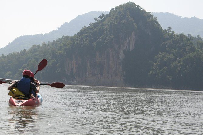 FULL DAY  Kuang Si Waterfall, Kayak on the Nam Ou / Mekong River, Pak Ou Caves - The Sum Up
