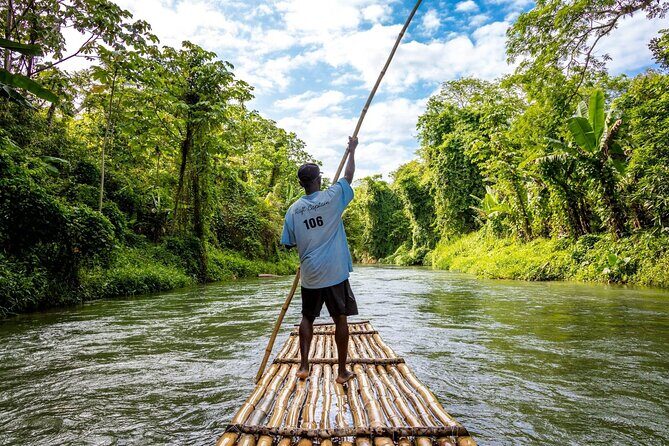 Full Day Martha Brae Rafting & Luminous Lagoon Tour with Dinner - Martha Brae River Rafting: A Gentle Float Through Jamaica