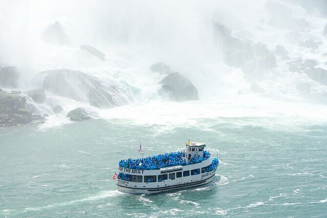 Full Day Niagara Falls USA & Canadian Sides from New York by Air - Key Points