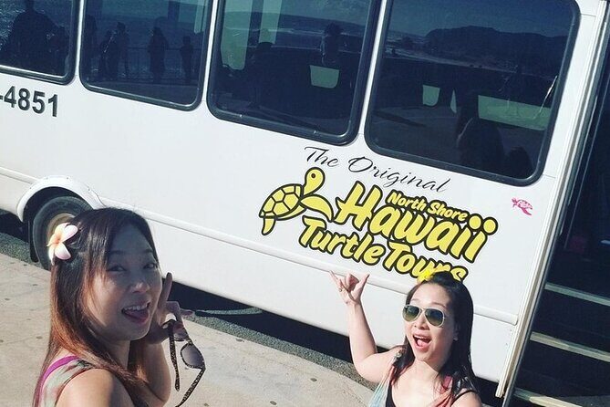 Full day Oahu´s North Shore Circle Island & Snorkeling w/ Turtles - Transportation, Duration, and Group Size
