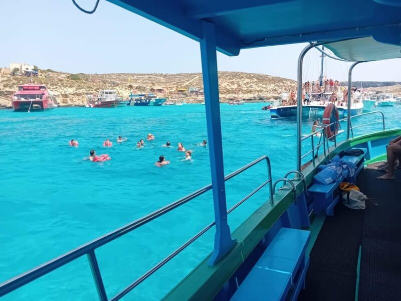 Full day private charter around Comino, Gozo & Malta - Key Points