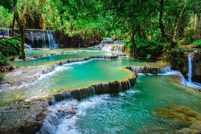 Full Day Private Tour to Kuang Si Falls - Key Points