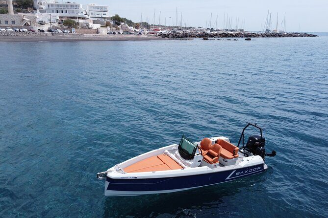 Full Day Rental in Santorini with Saxdor Luxury Boat - The Sum Up