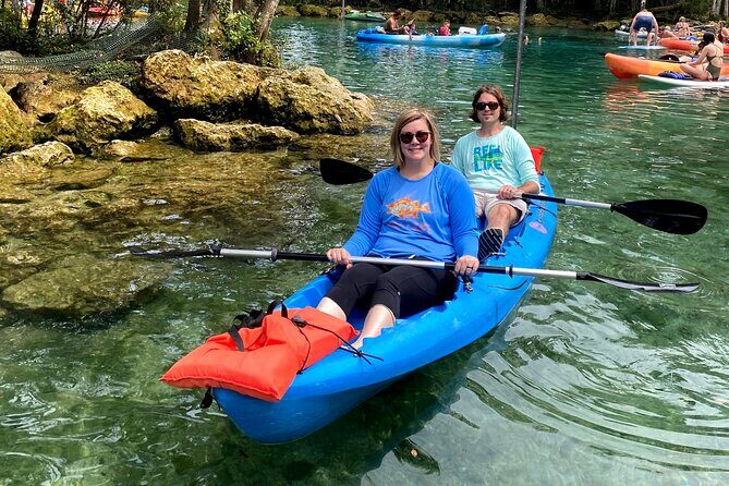 Full Day Tandem Kayak Rental For Two People In Crystal River, Florida - Wildlife and Scenic Highlights