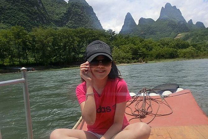 Full-day Tour: Cycling, Rafting & SanjieLiu Outdoor Water Theatre - The Magic of the Yulong River & Bamboo Rafting