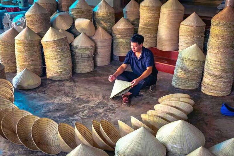 Full Day Tour: Incense Village, Hat-Making & Lacquer Art - The Experience of a Home-Cooked Vietnamese Lunch