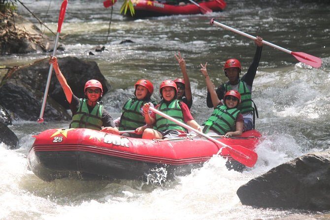 Full-Day Tour: White Water Rafting and Highlight of Ubud with All-inclusive - The Itinerary in Detail
