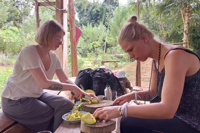 Full Day Visit & Cook at Local family' farm and Hiking to Kuang si waterfalls - Key Points