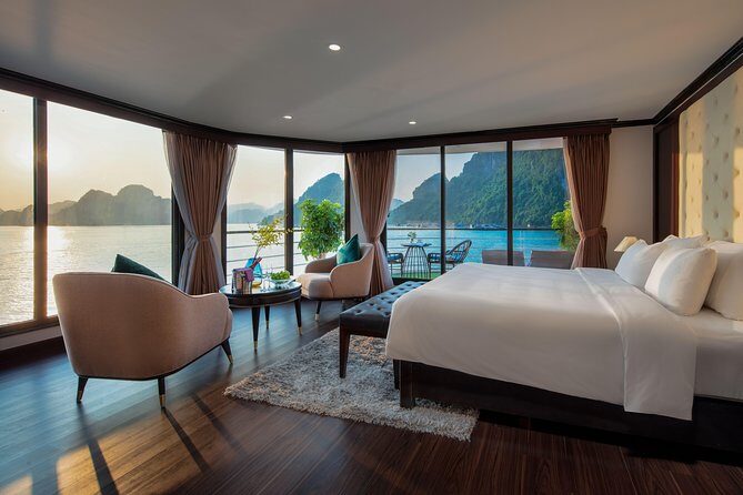 FULL package - 3D2N on 5* Luxury Cruise explore Lan Ha Bay and Halong Bay - Key Points