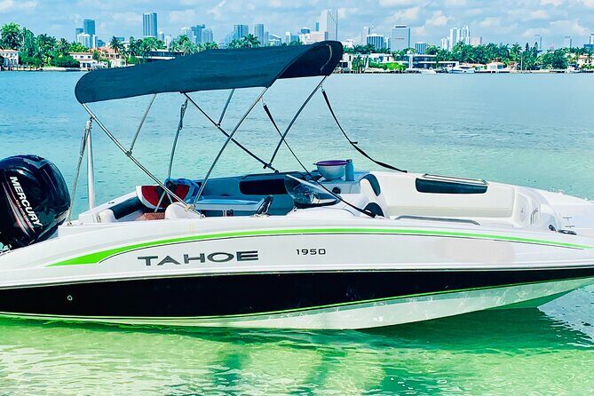 Fun Boat Rental with Captain in Miami Beach - up to 6 people - What We Love and What to Consider