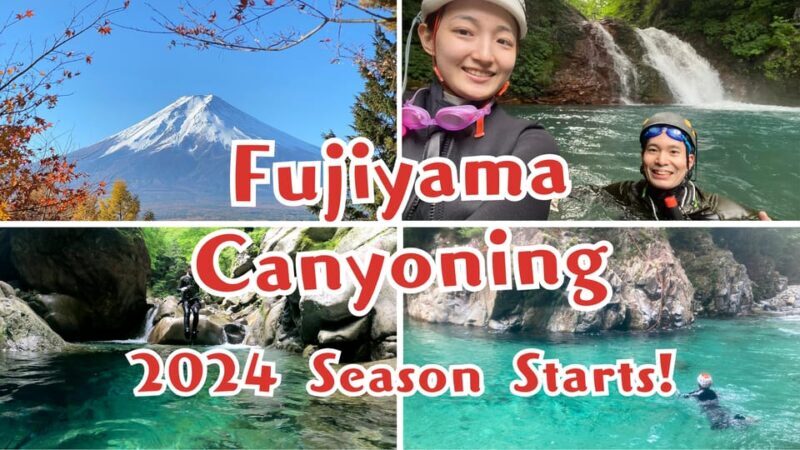 Fun Canyoning Activity at the bottom of Mt. Fuji - A Detailed Look at the Canyoning Experience