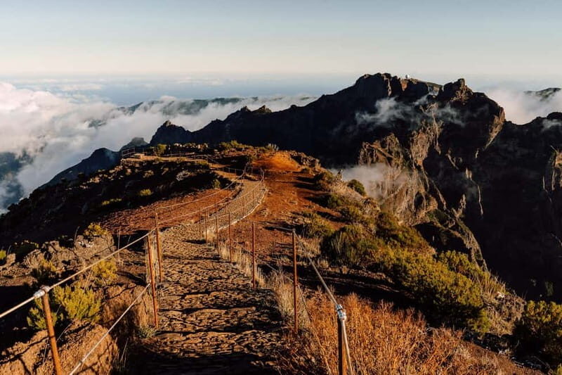 Funchal: Sunrise Pico do Arieiro & Ruivo/Larano HikeTransfer - Key Points