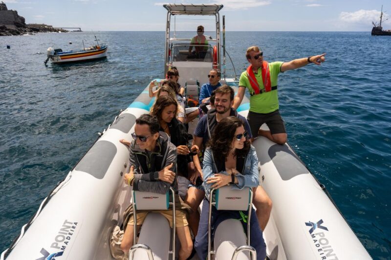 Funchal: Sunset over water by RIB boat +opt Dolphin/Whale - A Closer Look at the Tour Experience