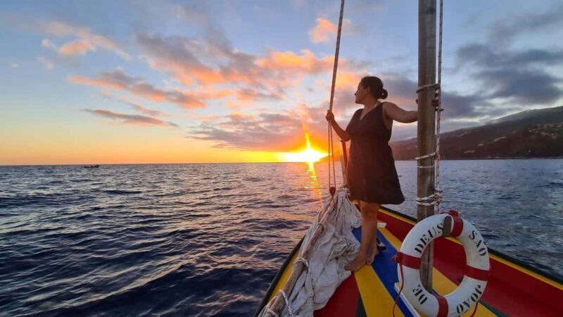 Funchal: Unforgettable sunset on a traditional Xavelha boat - Key Points
