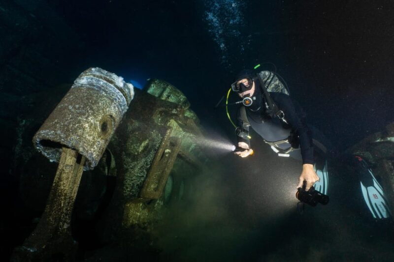 Funchal: Wreck dive F488 Frigate - certified divers - Gear, Safety, and Practical Considerations