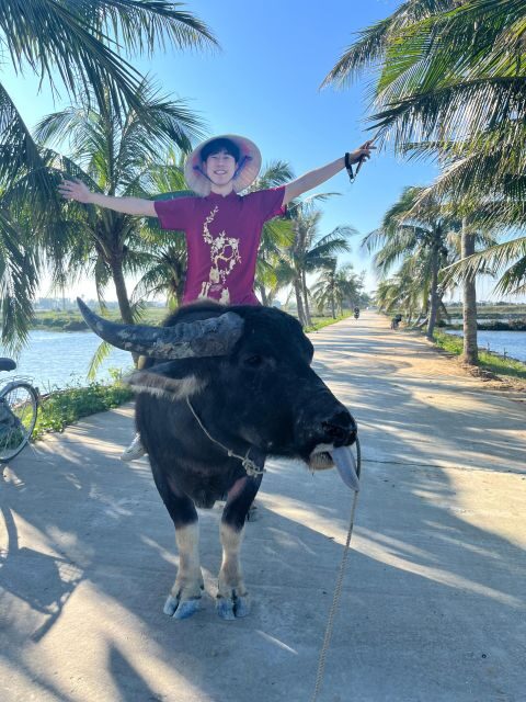 Funny day cycling, Buffalo riding and Basket boat - Key Points