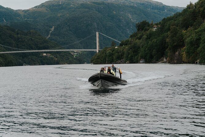 Fyksesund majestic RIB Adventure from Øystese - Key Points