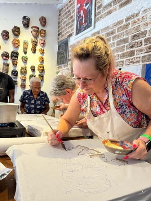Galle: Batik Making Workshop - The Value of This Batik Workshop