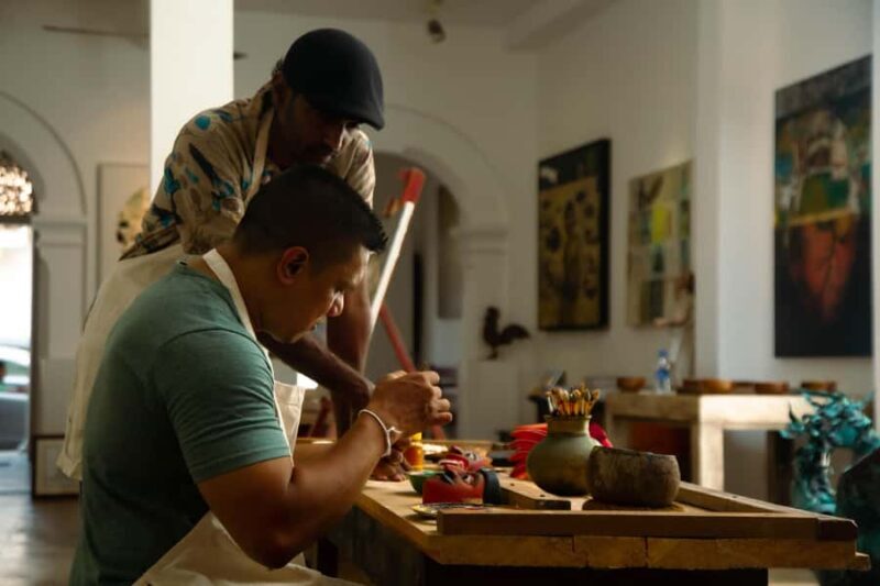 Galle/Kandy: Traditional Mask Painting Workshop - Key Points