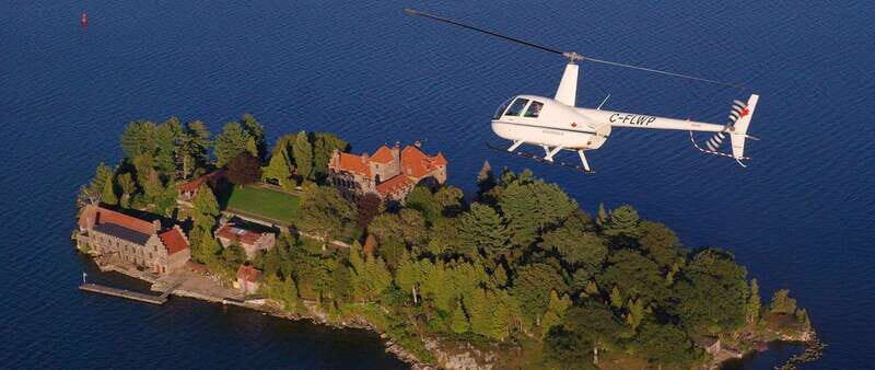 Gananoque: Helicopter Tour with Craft Brewery Stop and Lunch - Discovering the 1000 Islands from Above