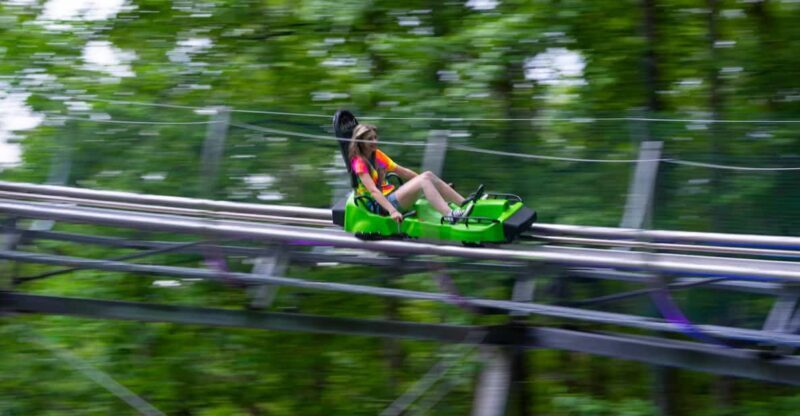 Gatlinburg Moonshine Mountain Coaster Ride - An Engaging Ride with Stunning Mountain Views