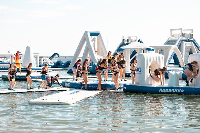 GC Aqua Park 100 Minute Inflatable Water Park Activity, Southport - Key Points