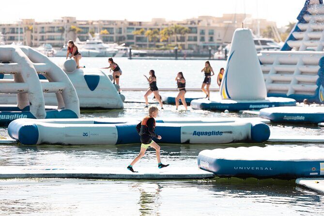 GC Aqua Park 100 Minute Inflatable Water Park Activity, Southport - The Experience Itself: What You Can Expect